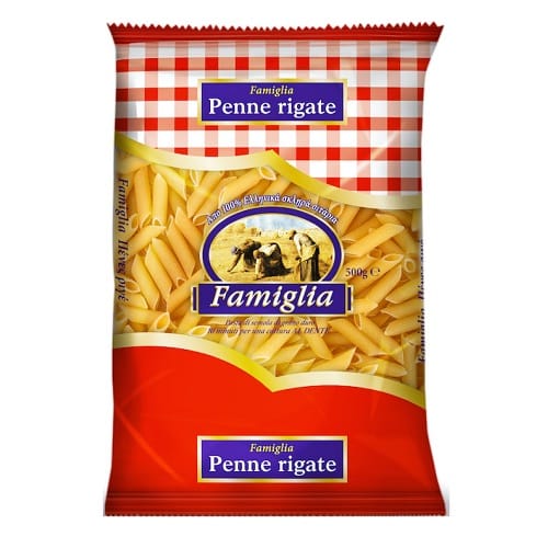 Famiglia Πέννες ριγέ 500γρ - Προϊόντα ..Γης